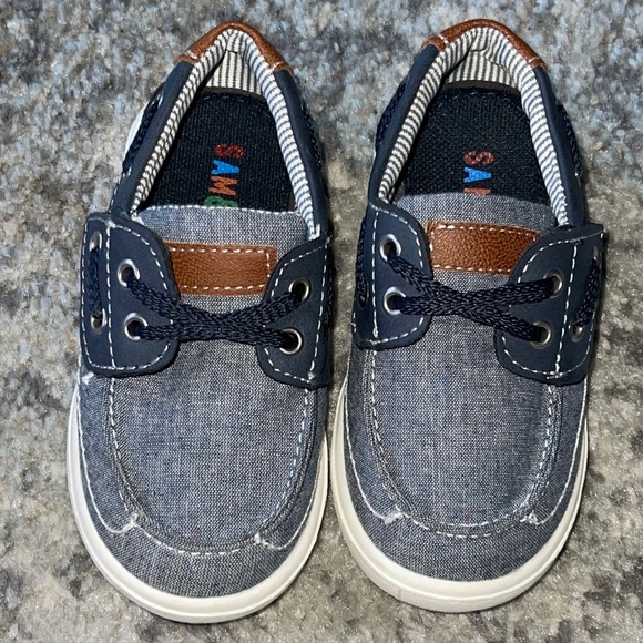 Sam & Jake | Shoes | Sam Jake Denim Leather Colored Slip On Loafers ...